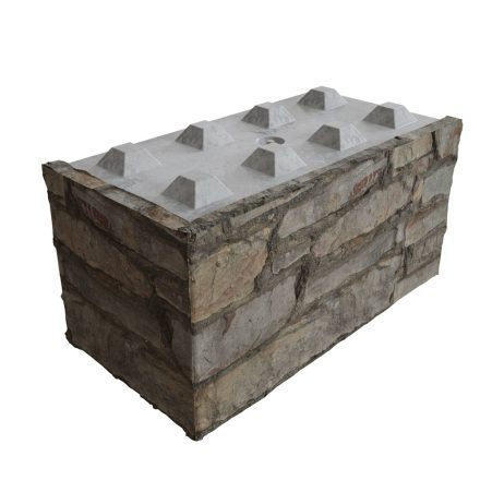 600 x 600mm Stone Face Range Concrete Interlocking Blocks – Wotblock ...