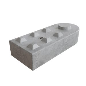 600mm Concrete Interlocking Radius Blocks