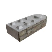 600 x 600mm Stone Face Range Concrete Interlocking Blocks – Wotblock ...