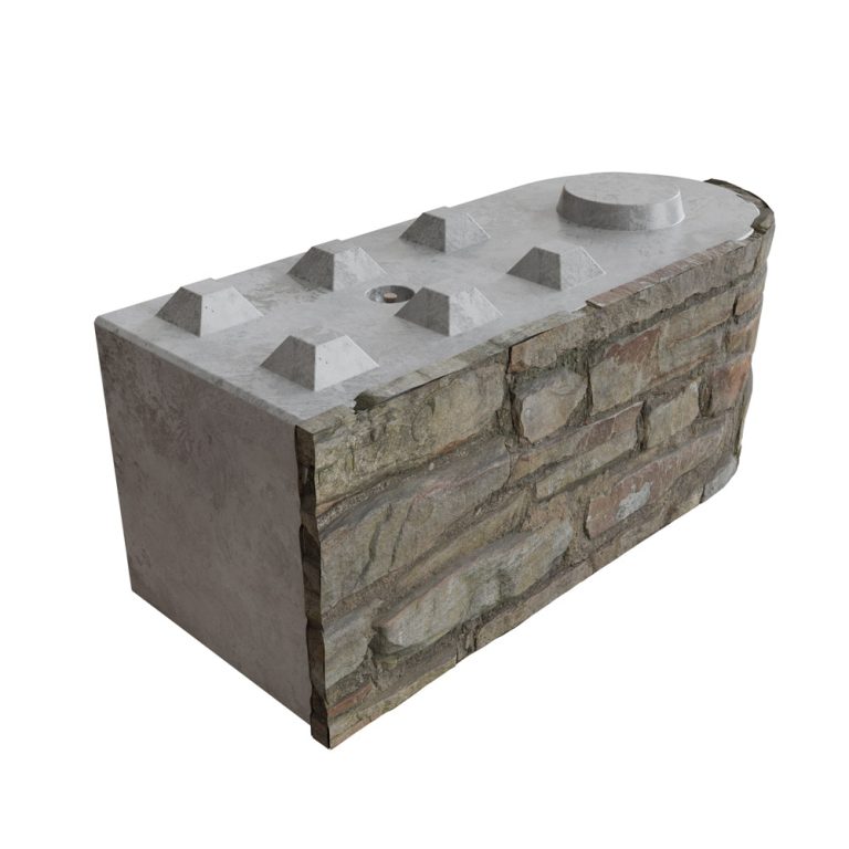 600 x 600mm Stone Face Range Concrete Interlocking Blocks – Wotblock ...