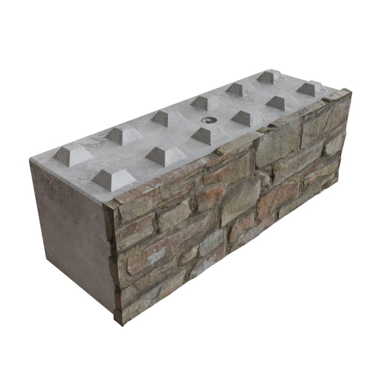 600 x 600mm Stone Face Range Concrete Interlocking Blocks – Wotblock ...