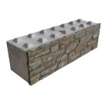 600 x 600mm Stone Face Range Concrete Interlocking Blocks – Wotblock ...