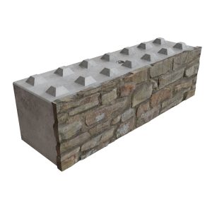 600 x 600mm Stone Face Range Concrete Interlocking Blocks – Wotblock ...