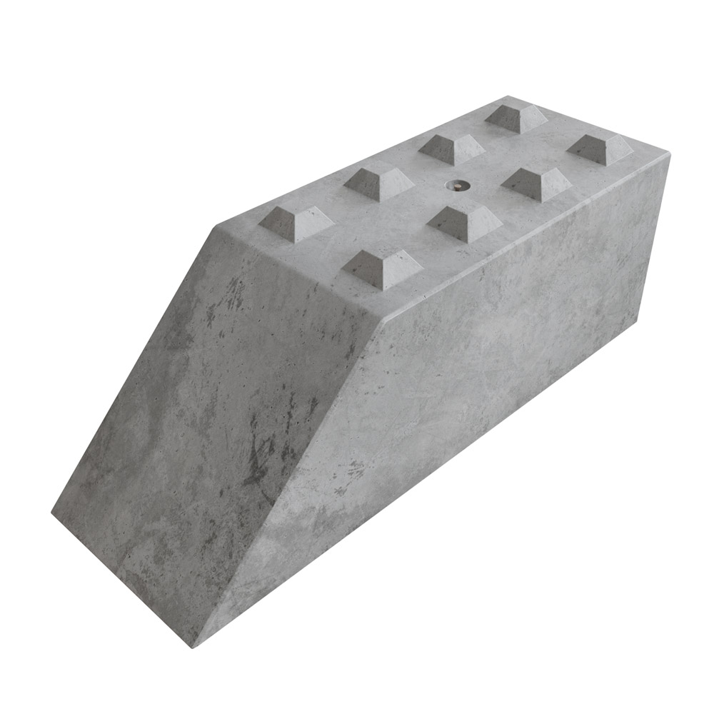 800mm 45° Slope Interlocking Block Range – Wotblock Interlocking ...