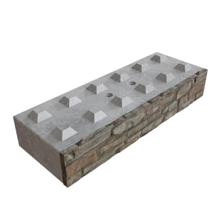 800 x 800mm Stone Face Block Range Concrete Interlocking Blocks ...