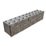 600 x 600mm Stone Face Range Concrete Interlocking Blocks – Wotblock ...