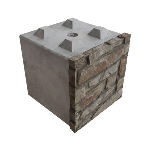 600 x 600mm Stone Face Range Concrete Interlocking Blocks – Wotblock ...