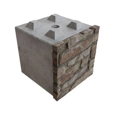 600 x 600mm Stone Face Range Concrete Interlocking Blocks – Wotblock ...