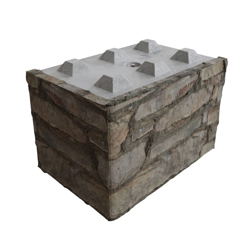 600 x 600mm Stone Face Range Concrete Interlocking Blocks – Wotblock ...
