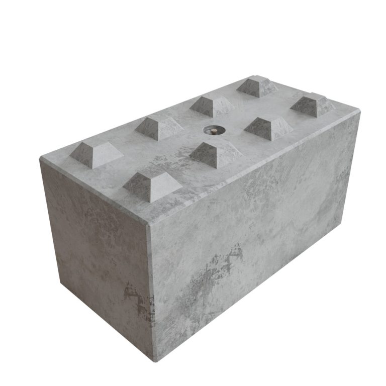 600 x 600mm Block Range Standard Concrete Interlocking Blocks