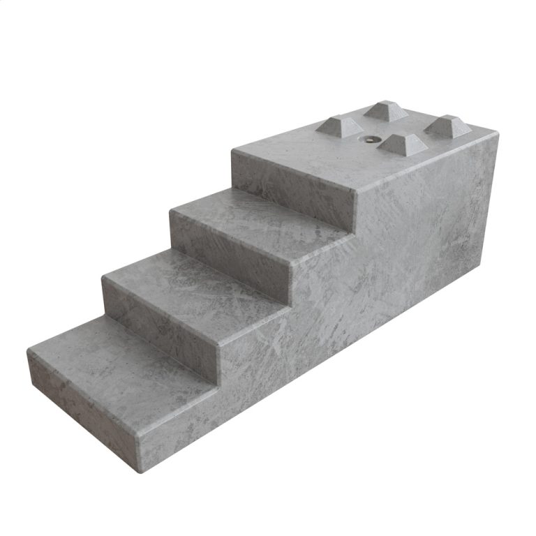 600mm Concrete Interlocking Steps – Wotblock Interlocking Concrete ...