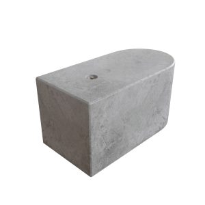 600mm Concrete Interlocking Radius Blocks