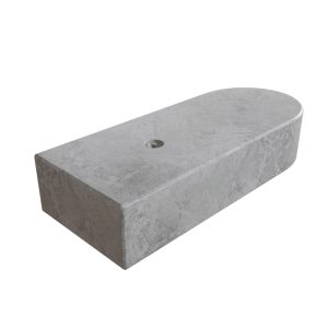 600mm Concrete Interlocking Radius Blocks