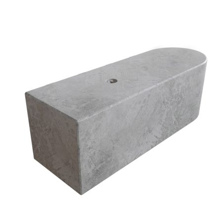 600mm Concrete Interlocking Radius Blocks