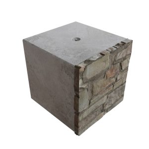 800 x 800mm Flat Top Stone Face Block Range Concrete Interlocking ...