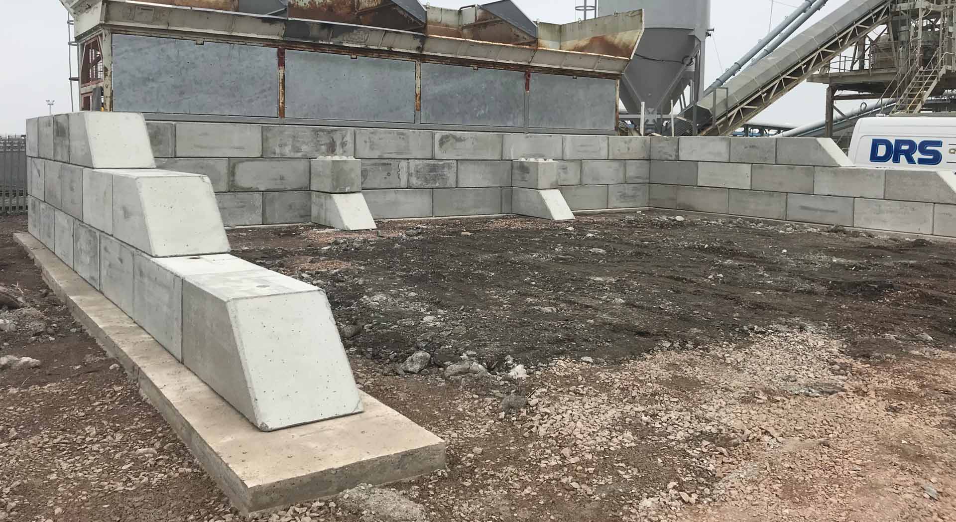 800mm 45° Slope Interlocking Block Range – Wotblock Interlocking ...