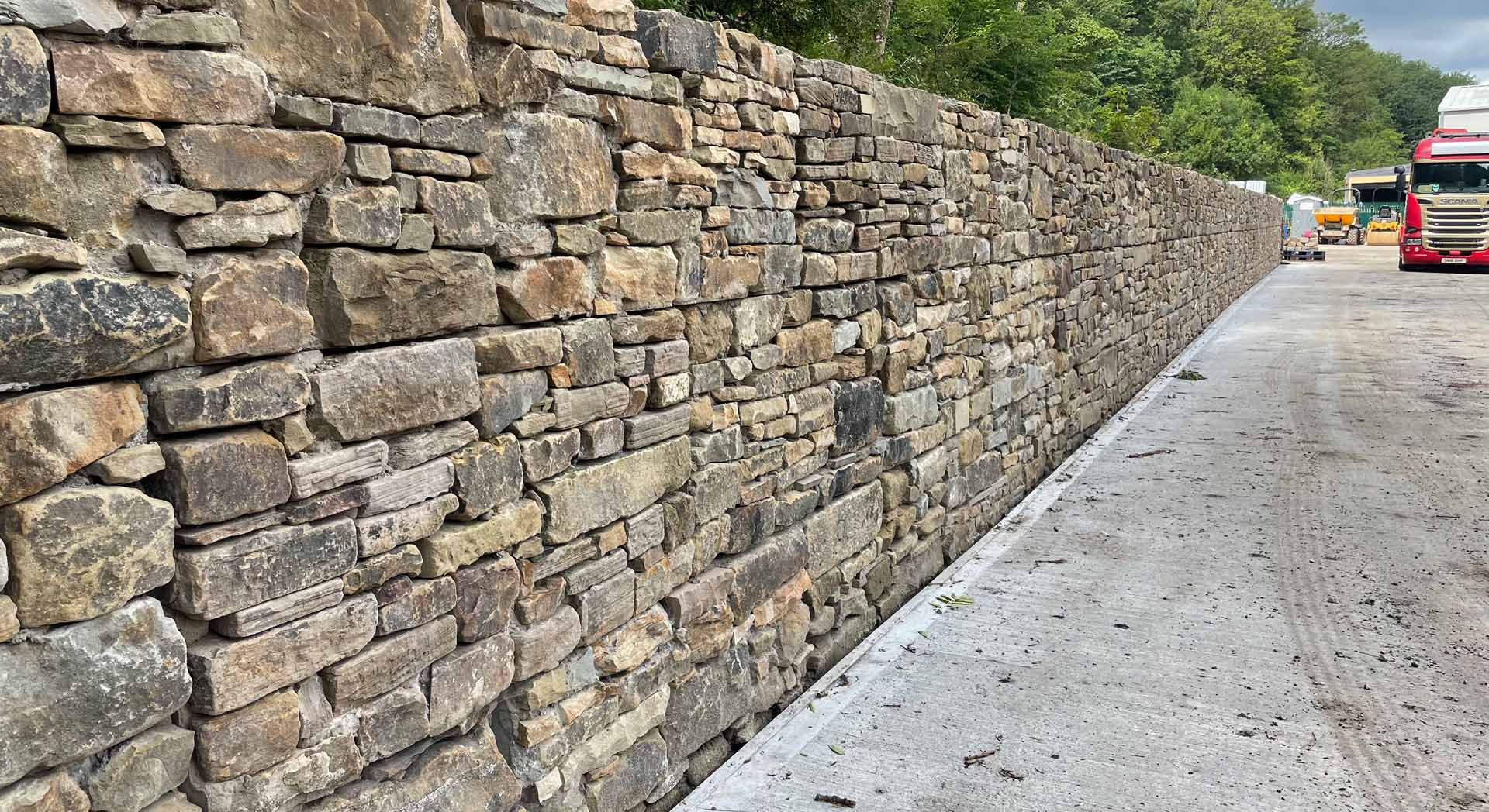 800 x 800mm Stone Face Block Range Concrete Interlocking Blocks ...